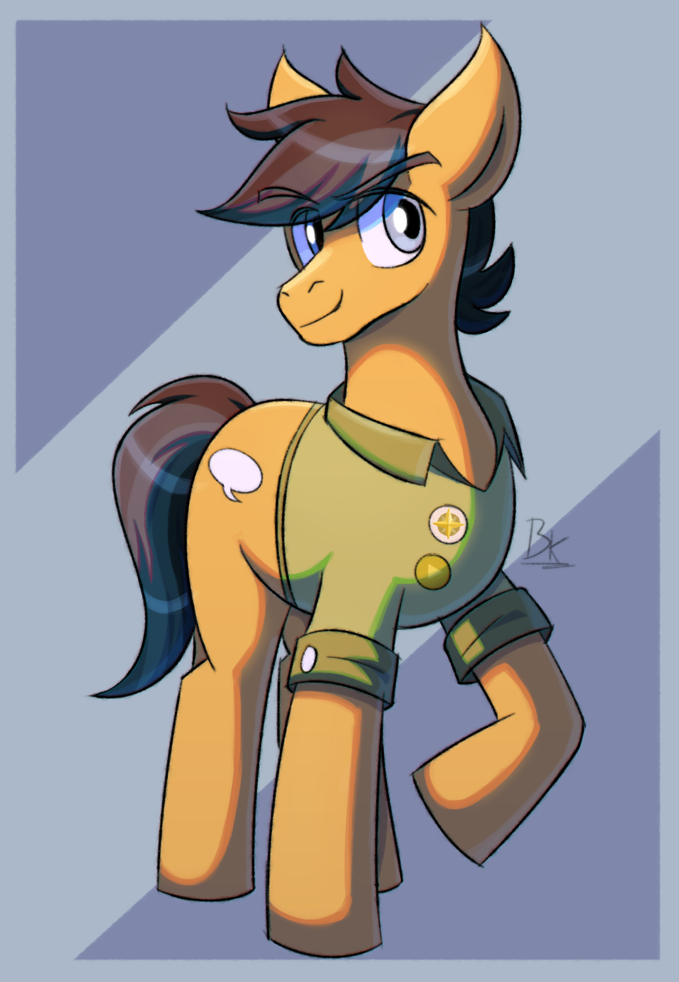 #3421248 - safe, artist:bkiltersot, quibble pants, earth pony, pony, g4 ...