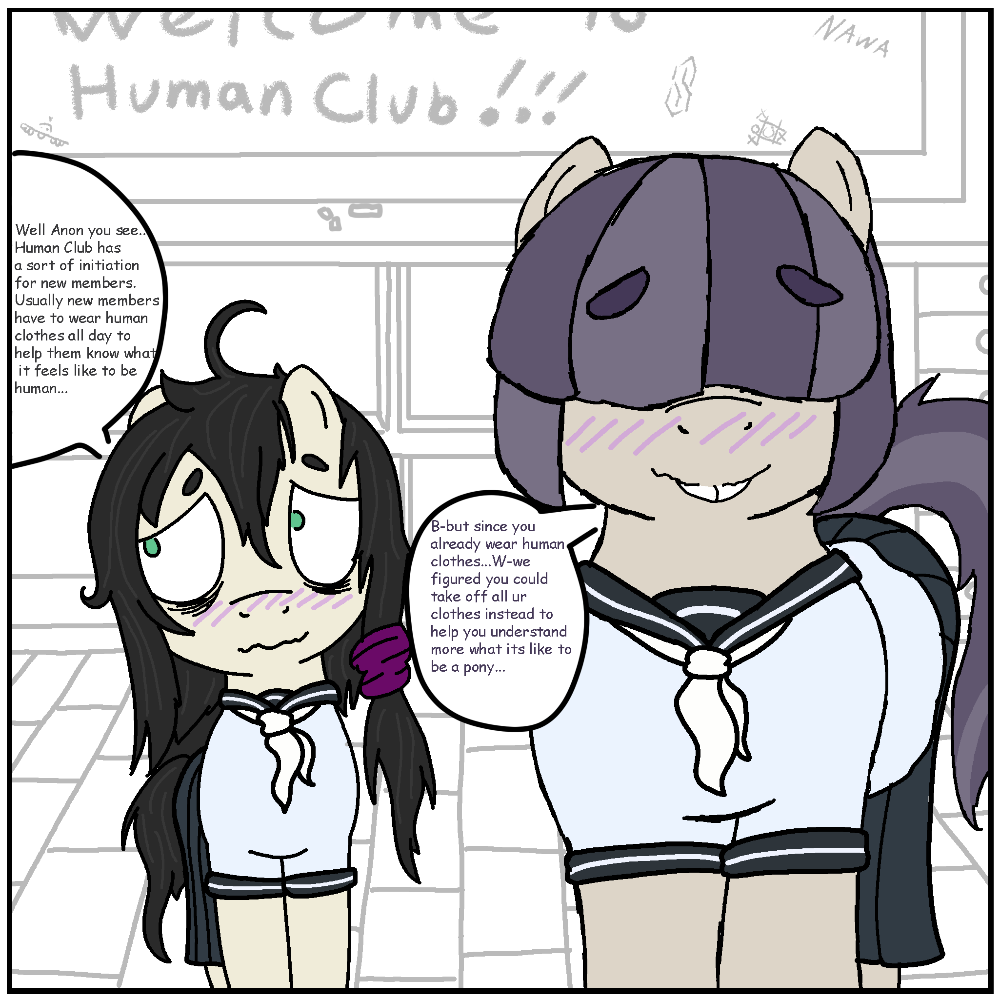 #3423002 - suggestive, artist:notawriteranon, oc, oc only, oc:dot ...