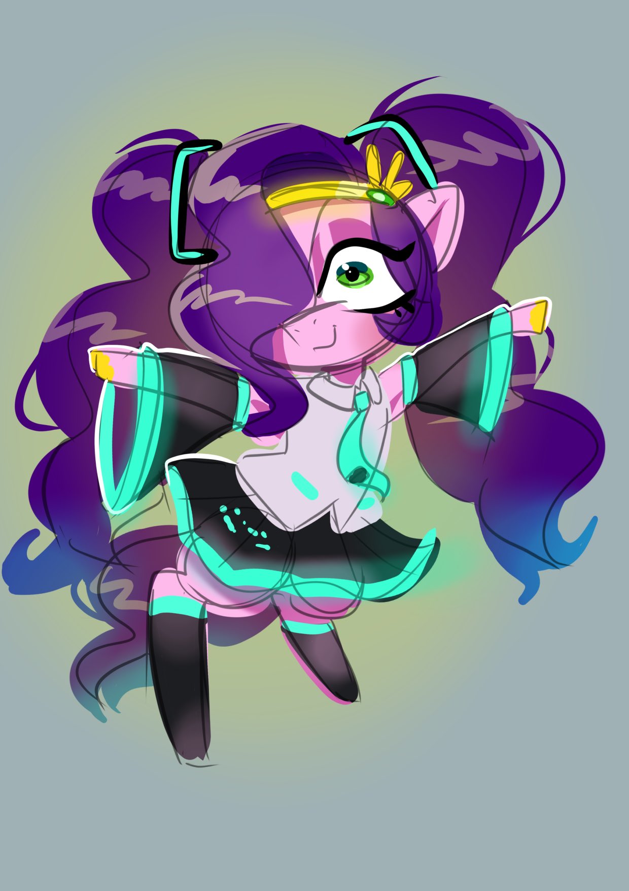 #3413300 - safe, artist:jully-park, pipp petals, pegasus, pony, g5 ...