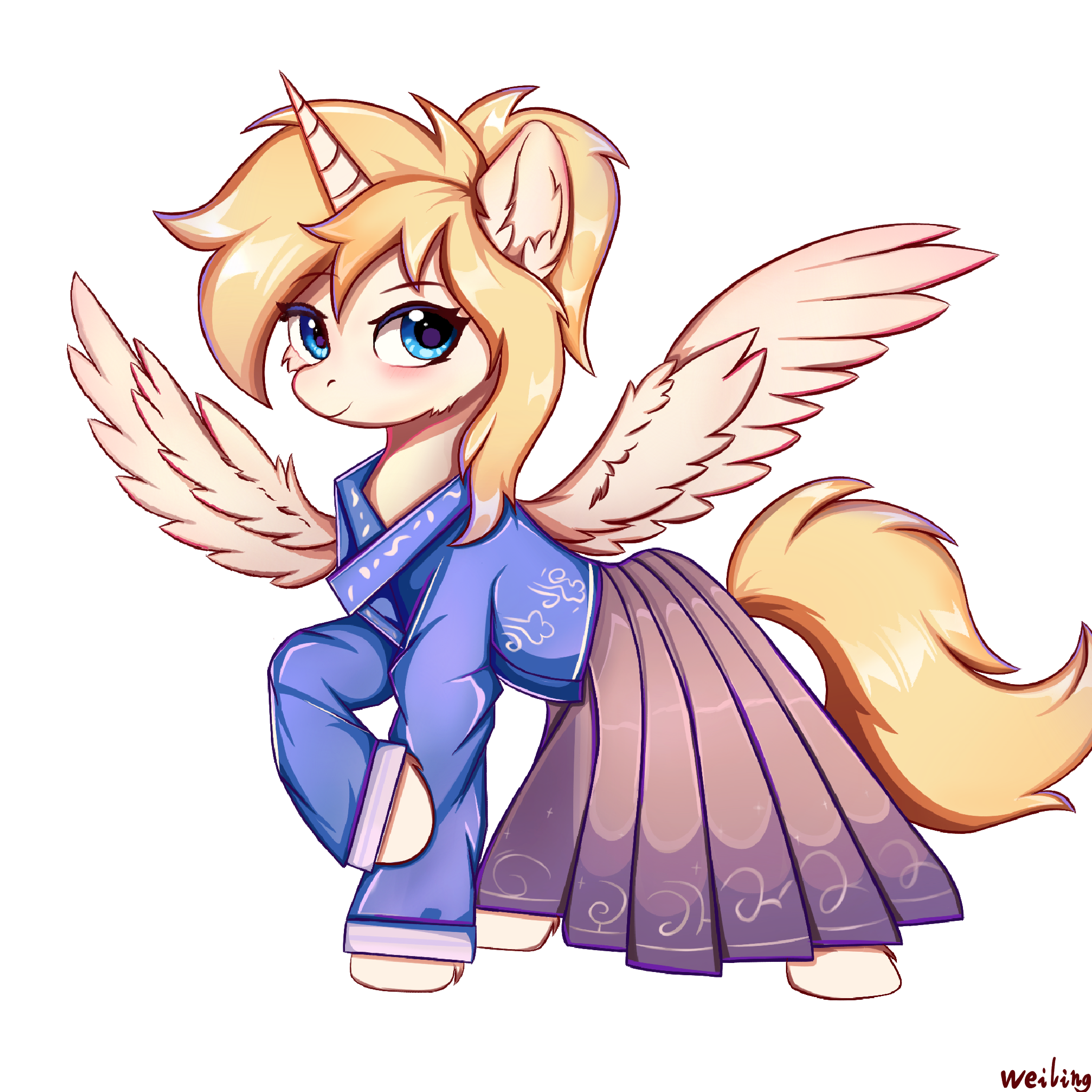 #3426222 - safe, artist:weiling, oc, oc only, alicorn, pony, alicorn oc ...