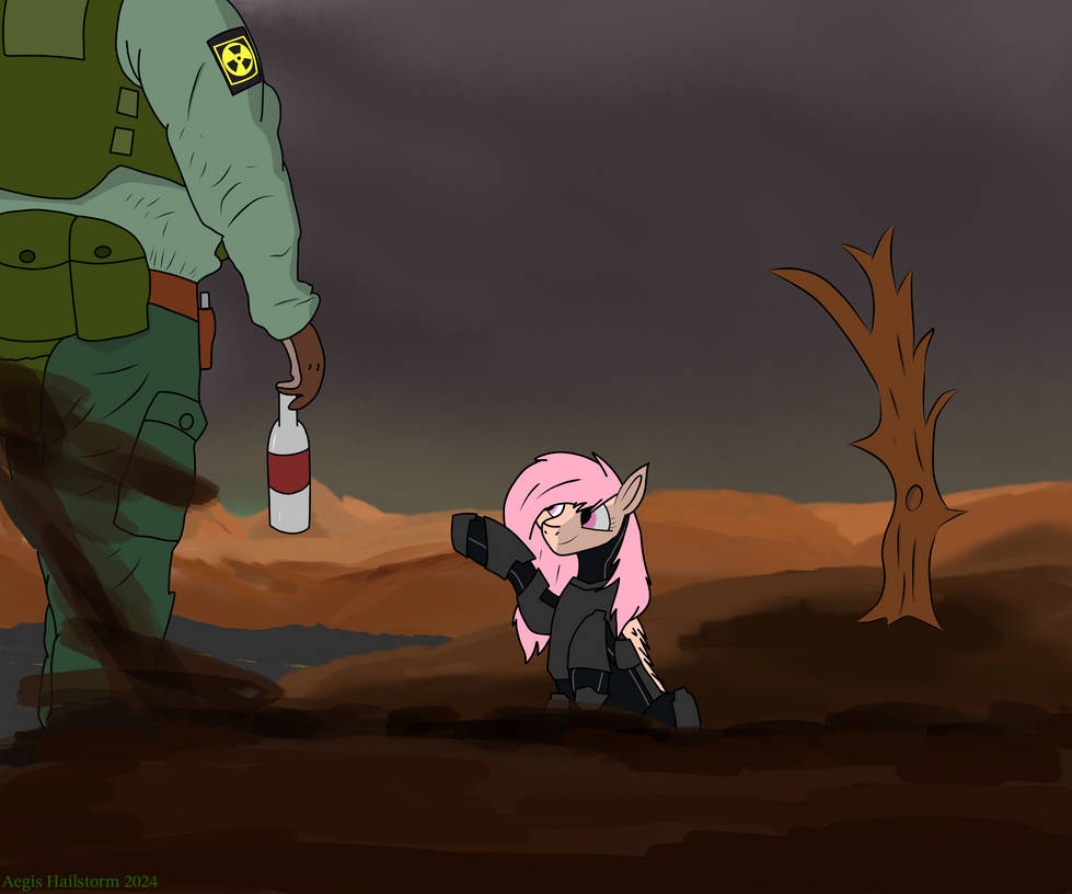 #3428796 - semi-grimdark, artist:aegishailstorm, oc, oc:nikolai, oc:thunder light, human ...