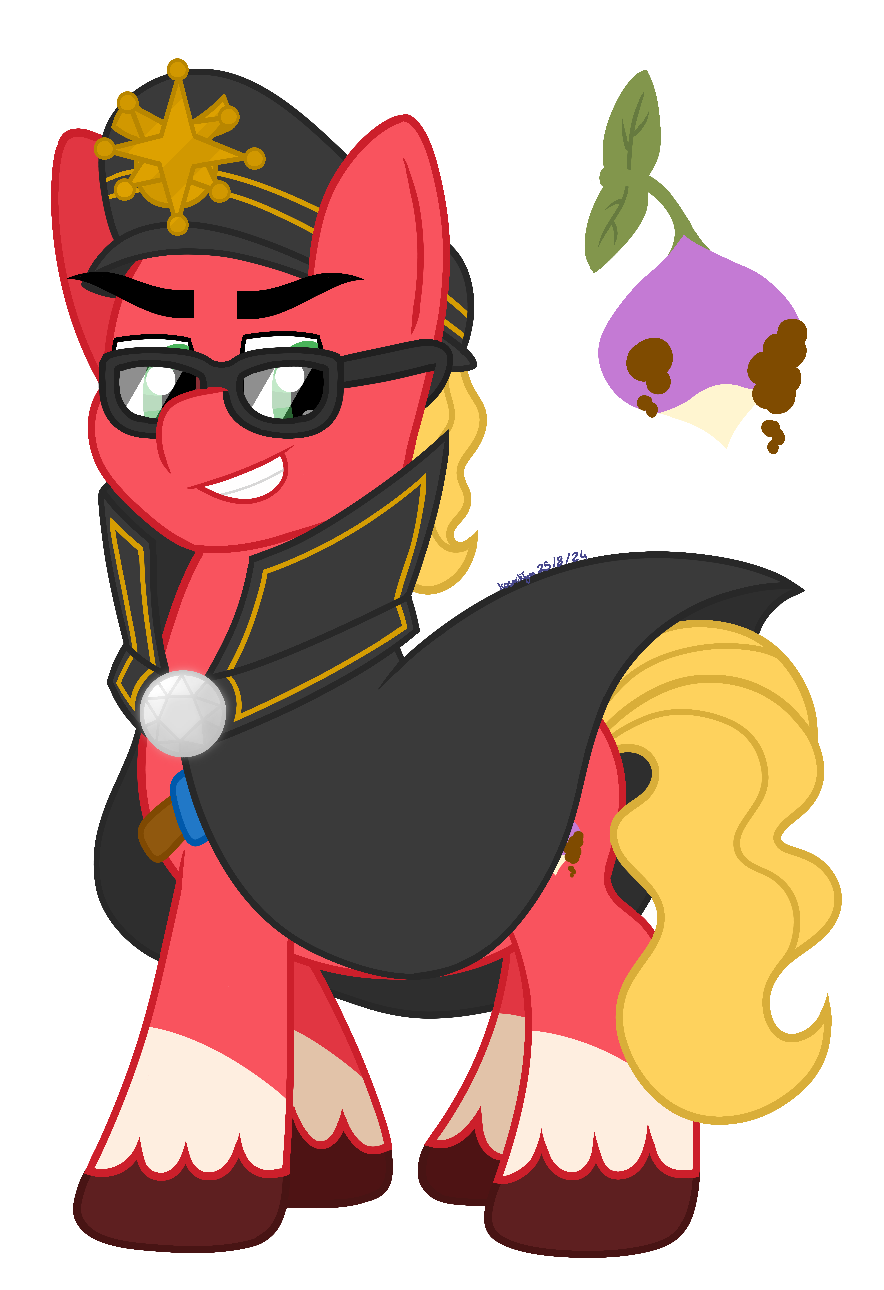 #3428890 - safe, artist:kosmiktym, sprout cloverleaf, earth pony, pony ...