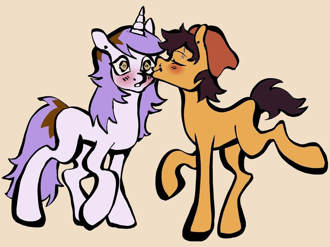 #3430392 - safe, artist:broniesforponies, earth pony, pony, unicorn ...