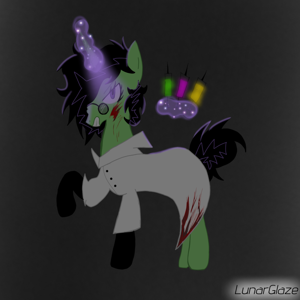 #3431267 - semi-grimdark, artist:lunarglaze, oc, oc only, oc:dolores ...