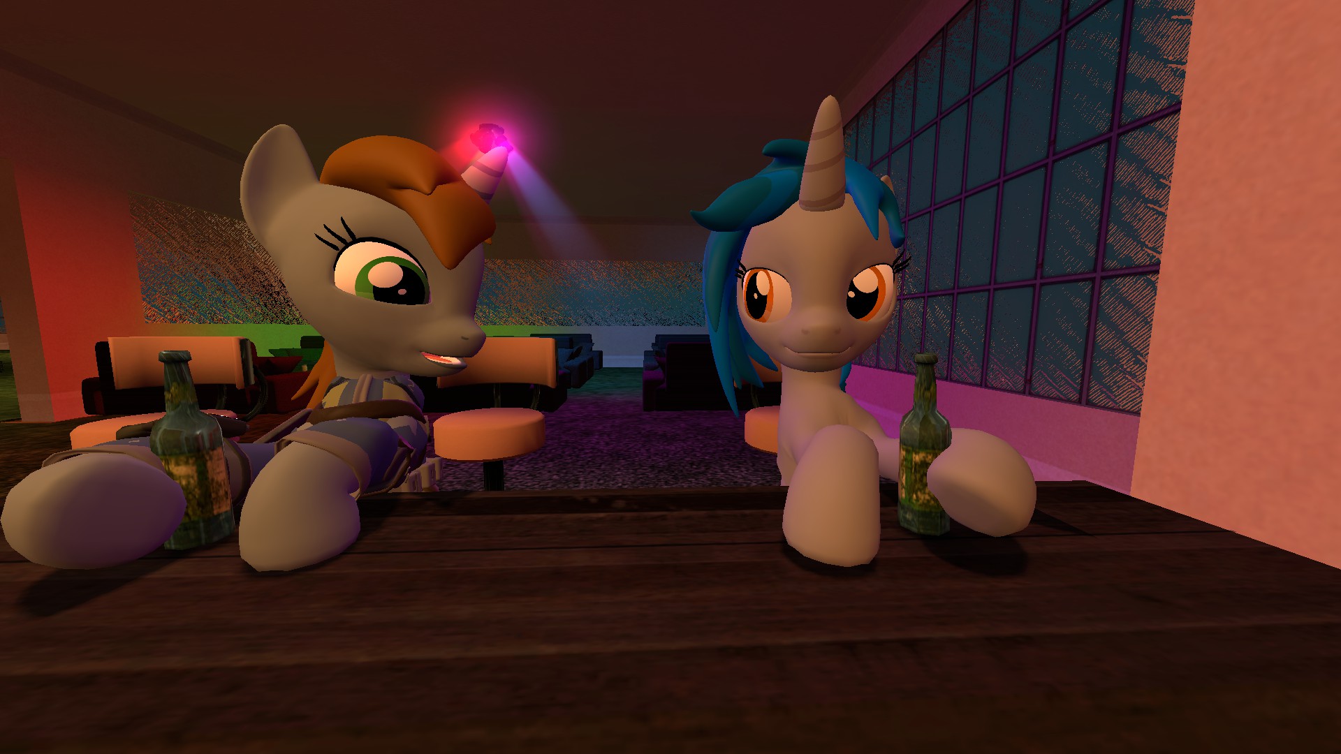 #3431305 - safe, artist:ports2005, oc, oc only, oc:homage, oc:littlepip, pony, unicorn, fallout ...