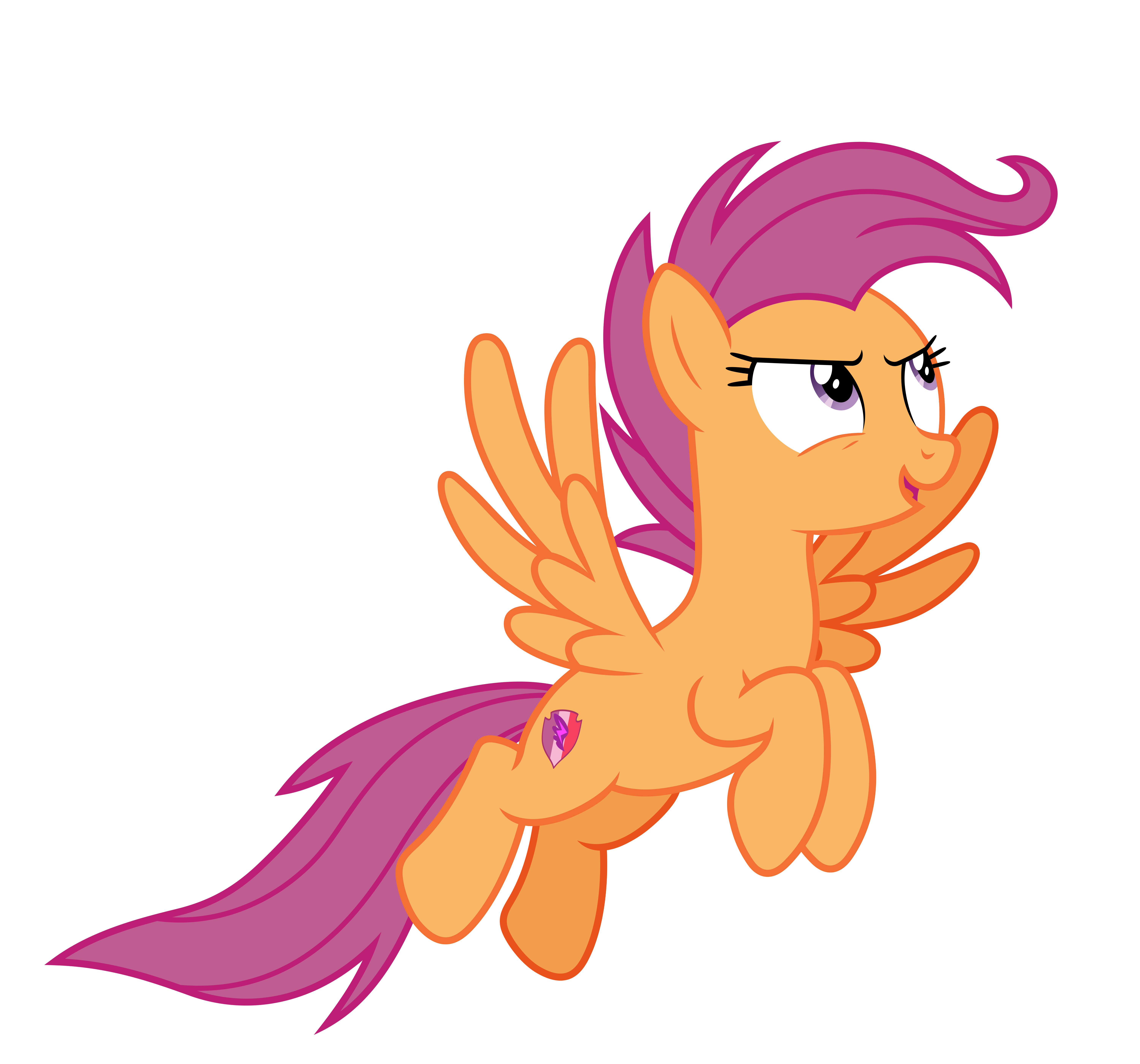 #3433142 - safe, artist:gypsykumquat, scootaloo, pegasus, pony, g4 ...