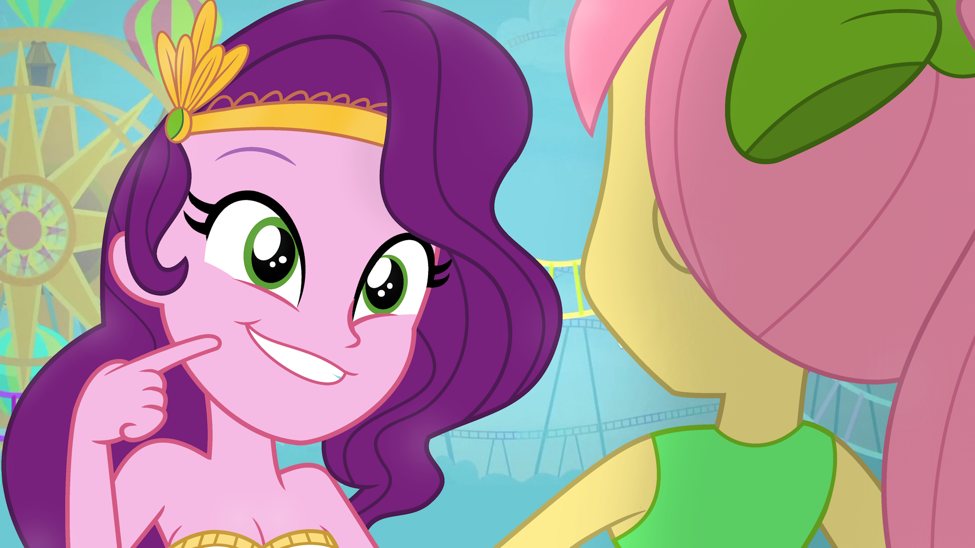 #3416251 - safe, artist:grapefruit-face, pipp petals, posey bloom ...