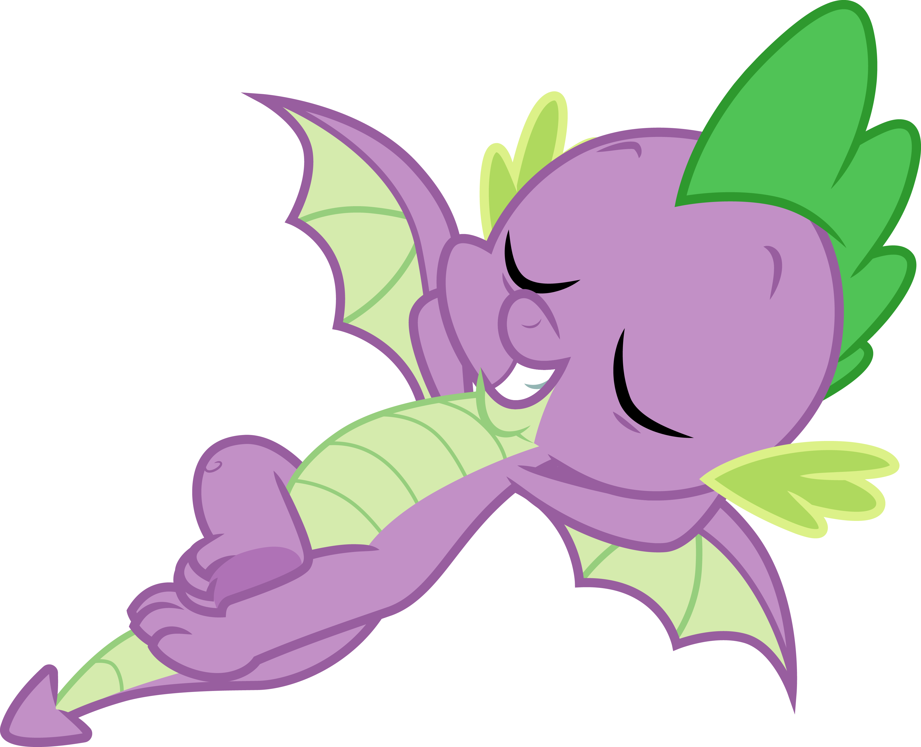 #3417422 - safe, artist:cloudy glow, spike, dragon, father knows beast ...