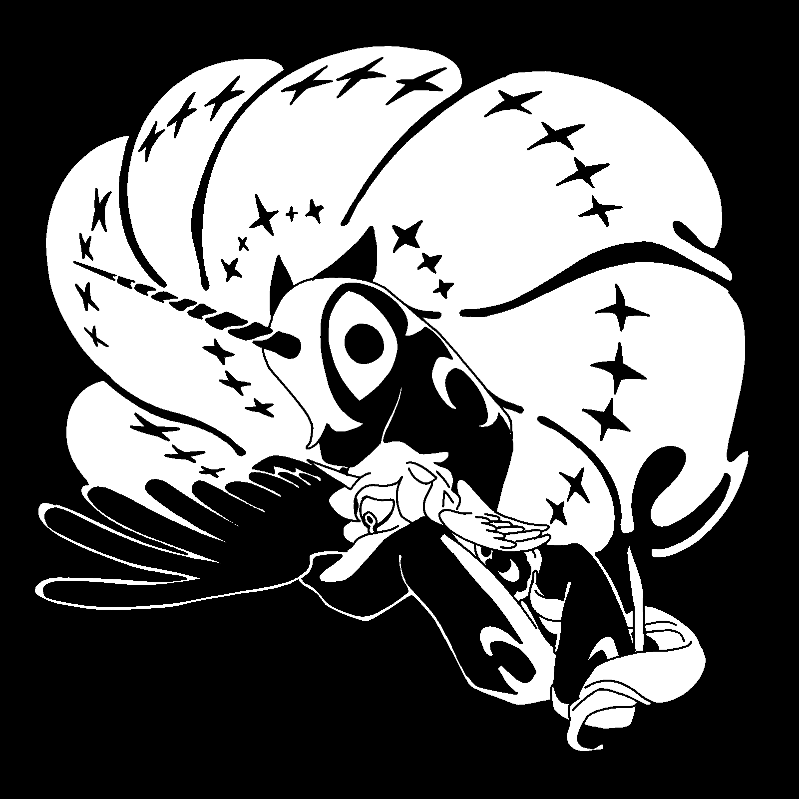 #3433694 - safe, artist:batshaped, nightmare moon, princess luna ...