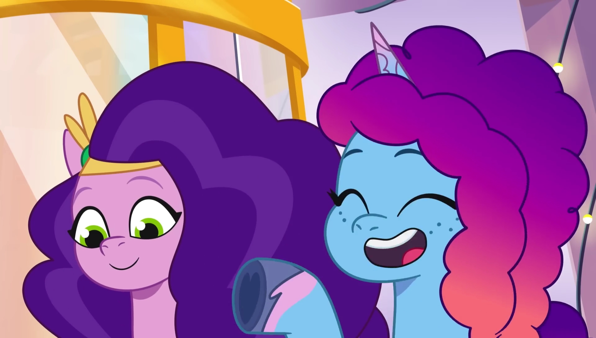 #3433876 - safe, screencap, misty brightdawn, pipp petals, pegasus, pony, unicorn, g5, my little ...