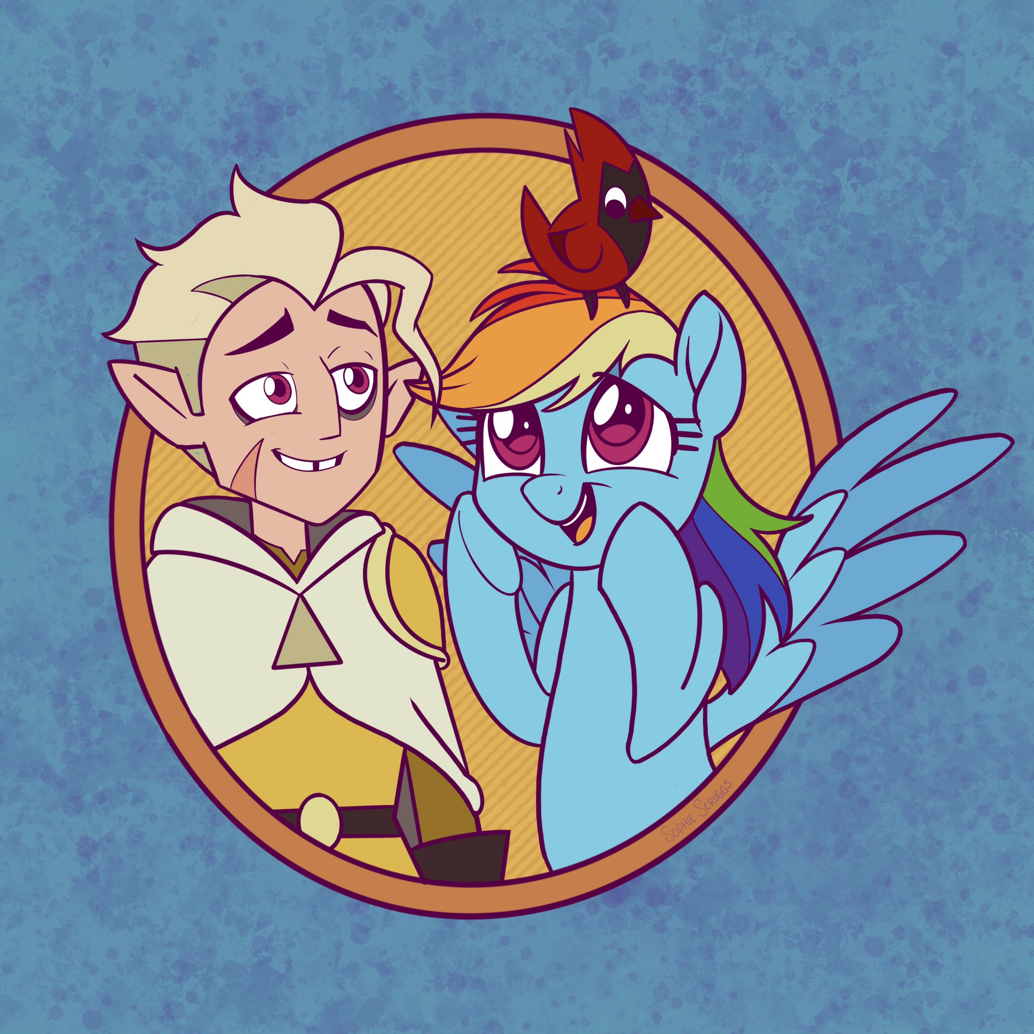 #3439570 - safe, artist:sophie scruggs, part of a set, rainbow dash ...