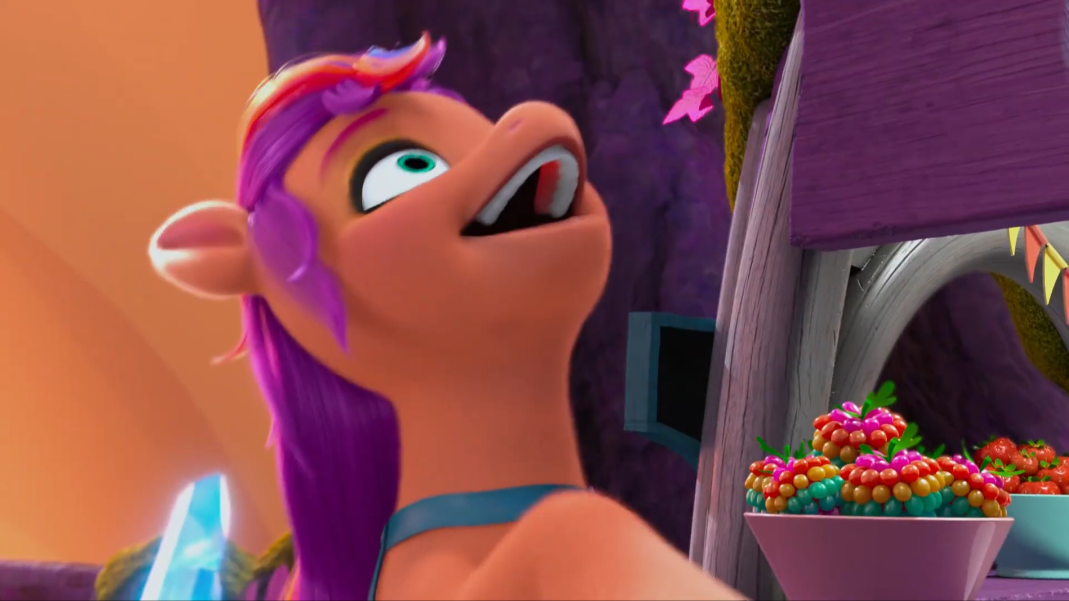 #3439798 - safe, screencap, sunny starscout, earth pony, pony, family trees, g5, my little pony ...