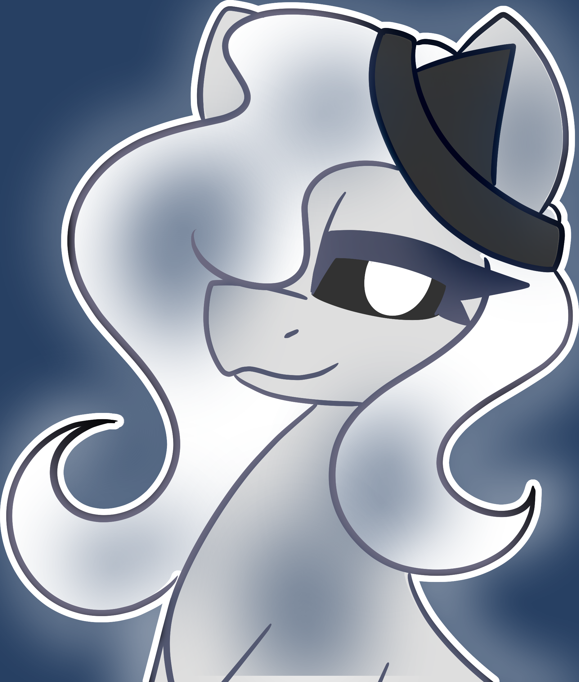 #3439820 - safe, artist:askhypnoswirl, oc, unnamed oc, ghost, ghost ...