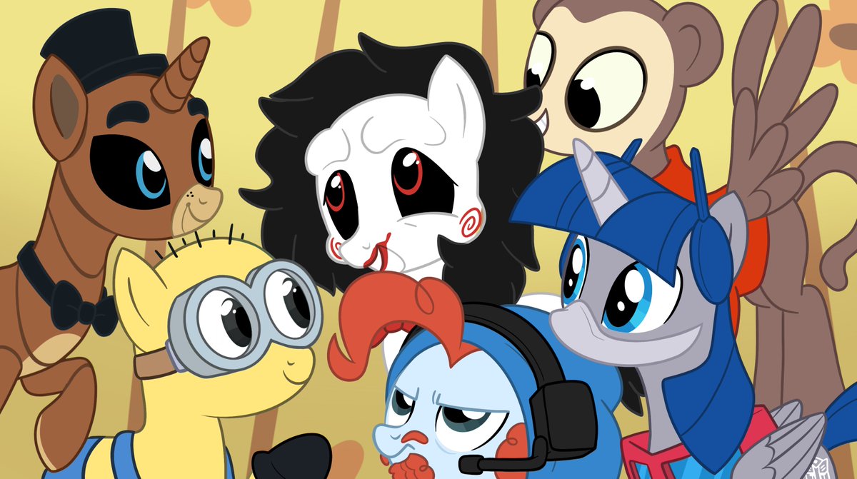 #3440780 - safe, artist:youtooz, applejack, fluttershy, pinkie pie ...