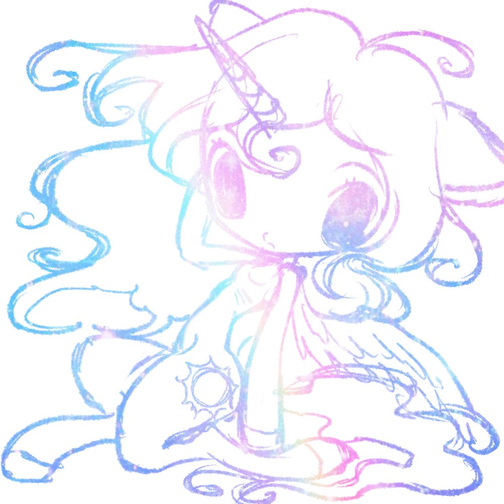 #3441232 - safe, artist:ieatedyuripizza, princess celestia, alicorn ...