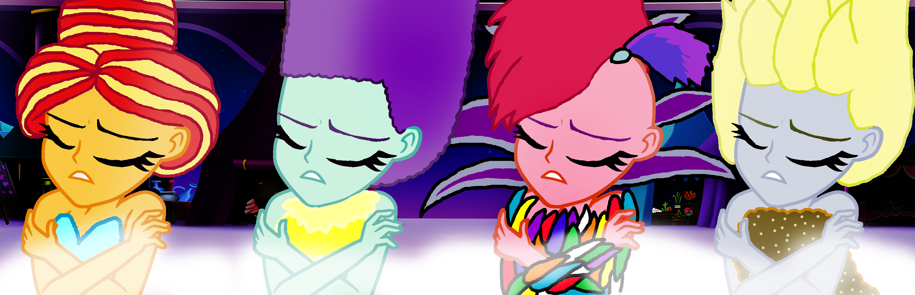 #3441808 - safe, artist:bigpurplemuppet99, blueberry pie, derpy hooves ...