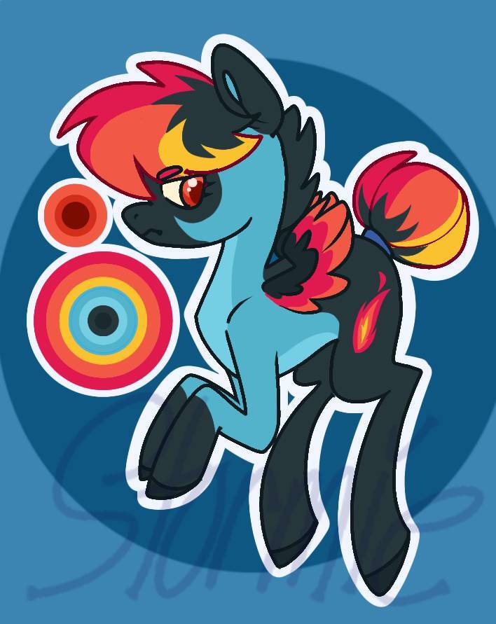 #3442951 - safe, artist:cloudedstormie, oc, oc only, oc:prysm strike ...