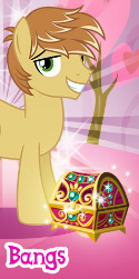 #3444638 - safe, gameloft, feather bangs, earth pony, pony, g4, my ...