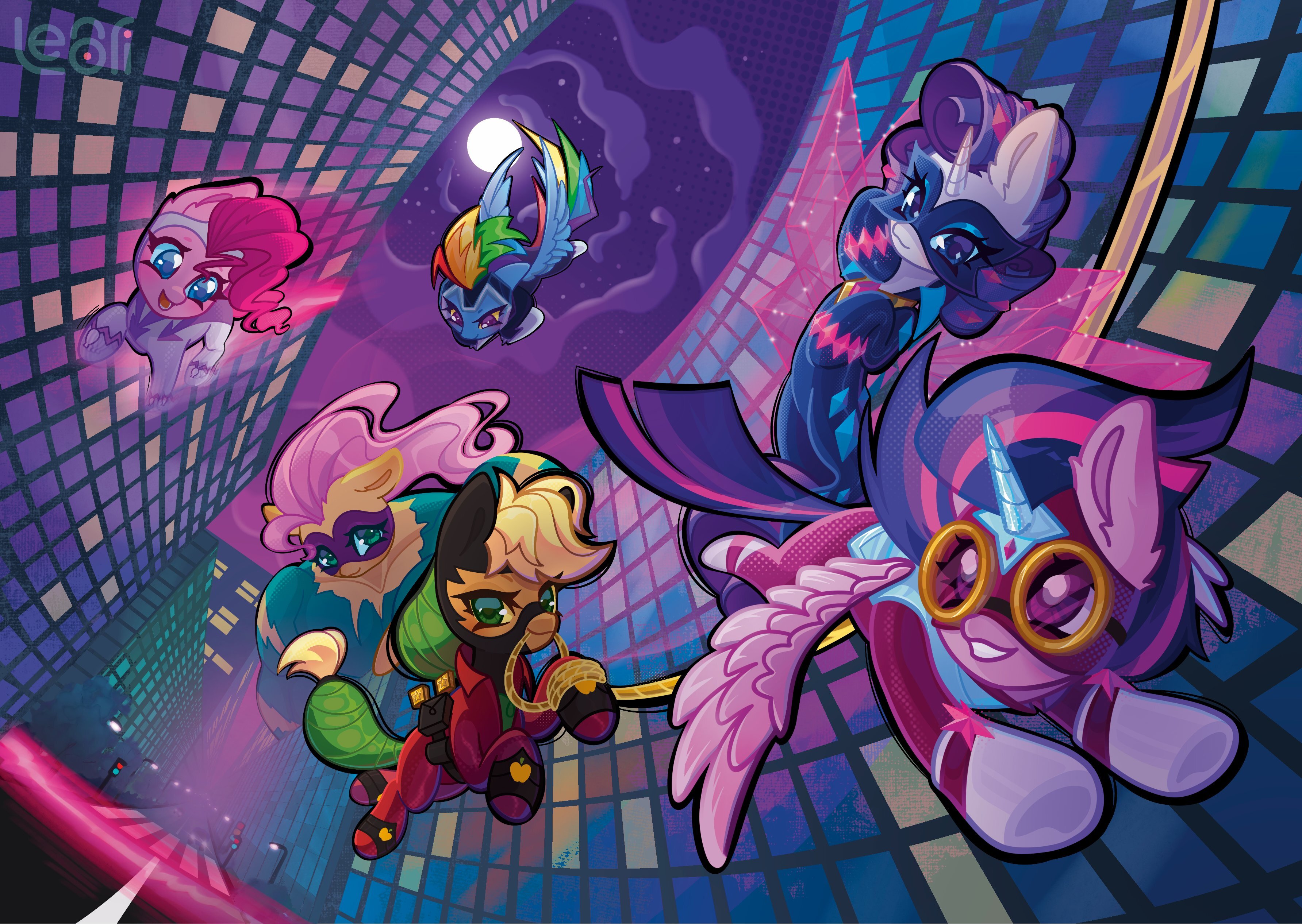 #3445752 - safe, artist:lenori, applejack, fili-second, fluttershy ...