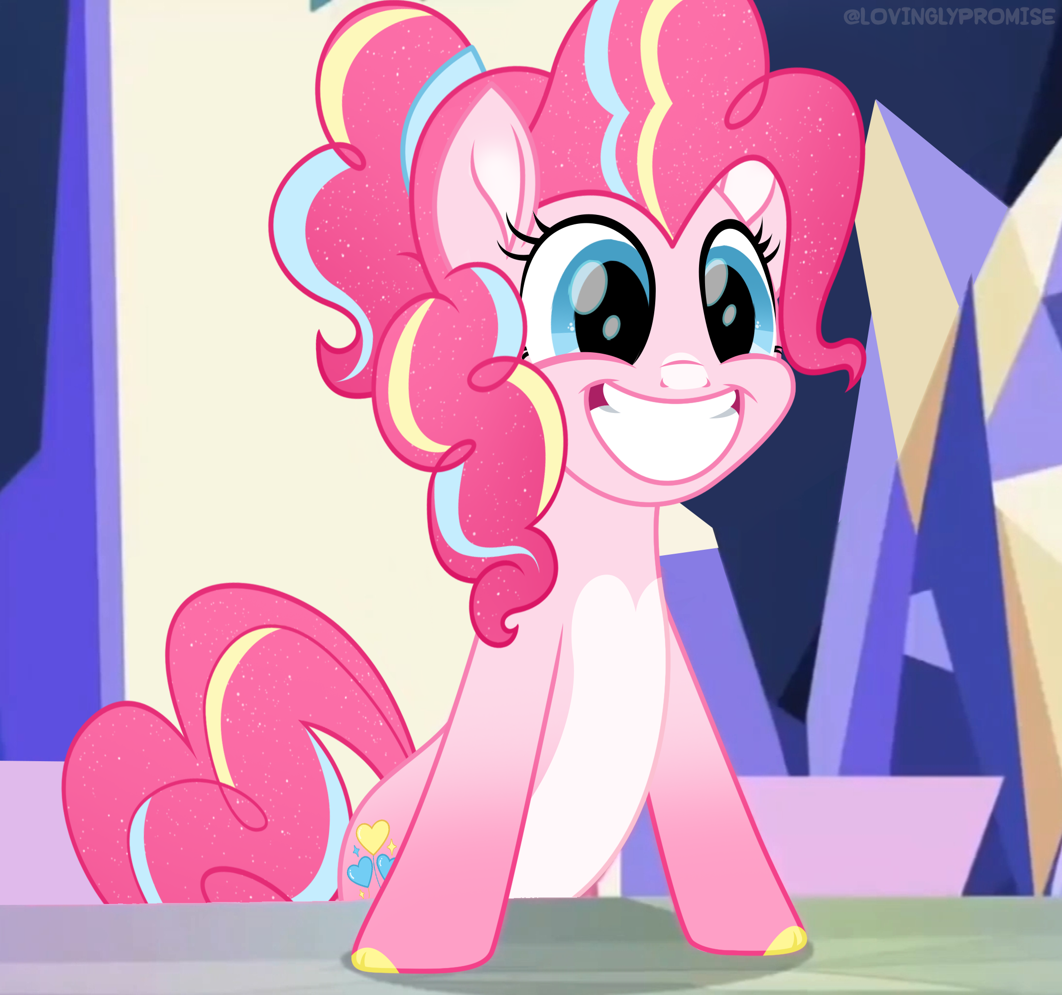 #3446090 - safe, artist:lovinglypromise, pinkie pie, earth pony, pony ...