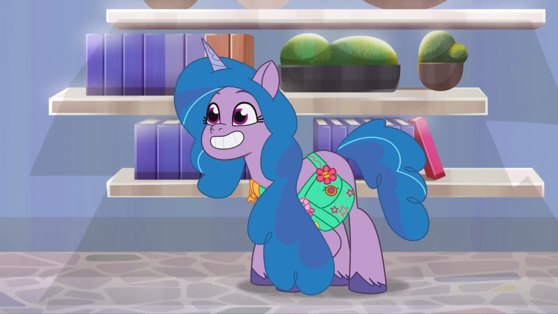#3447290 - safe, screencap, izzy moonbow, pony, unicorn, g5, my little ...