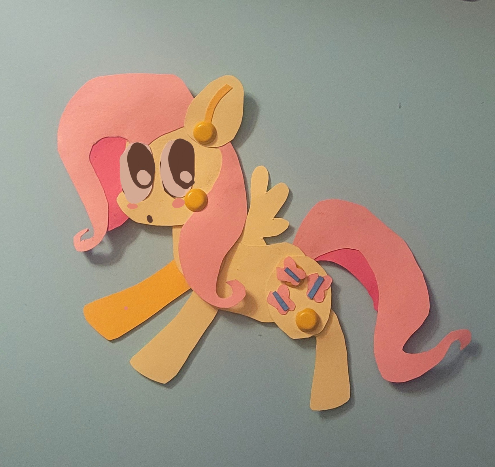 #3447443 - safe, artist:koidial, fluttershy, pegasus, pony, g4, 3d ...