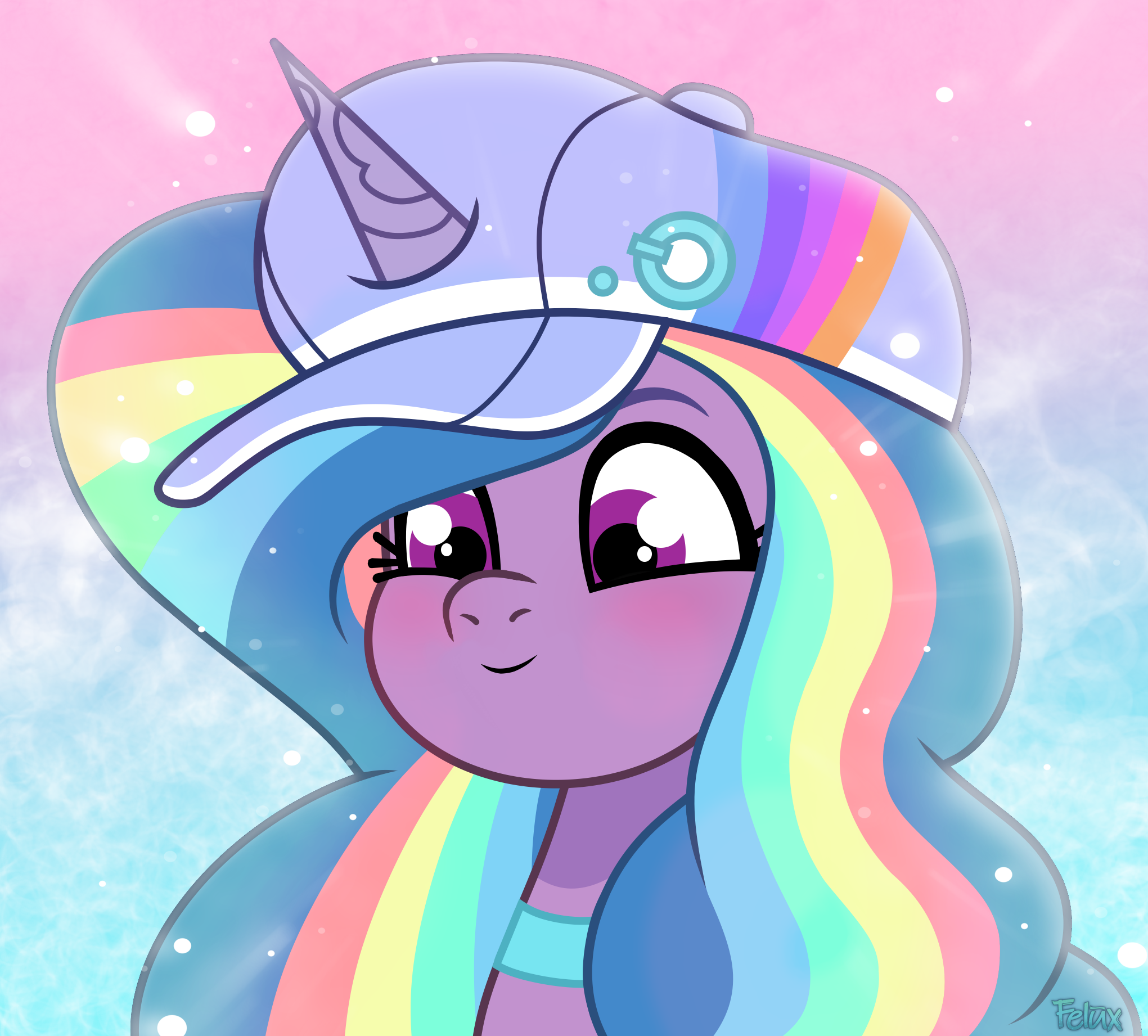 #3448896 - safe, artist:felux, izzy moonbow, pony, unicorn, g5, my ...