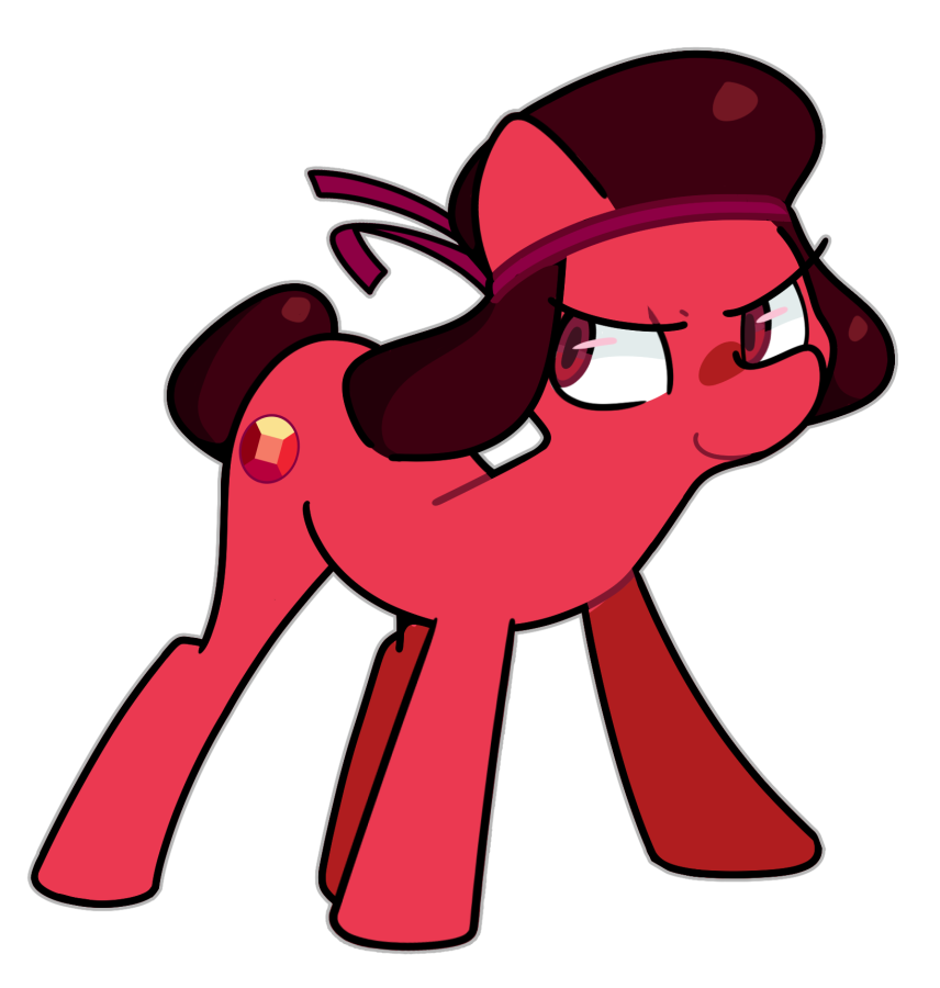 #3451512 - safe, artist:kindakismet, earth pony, pony, female, gem ...