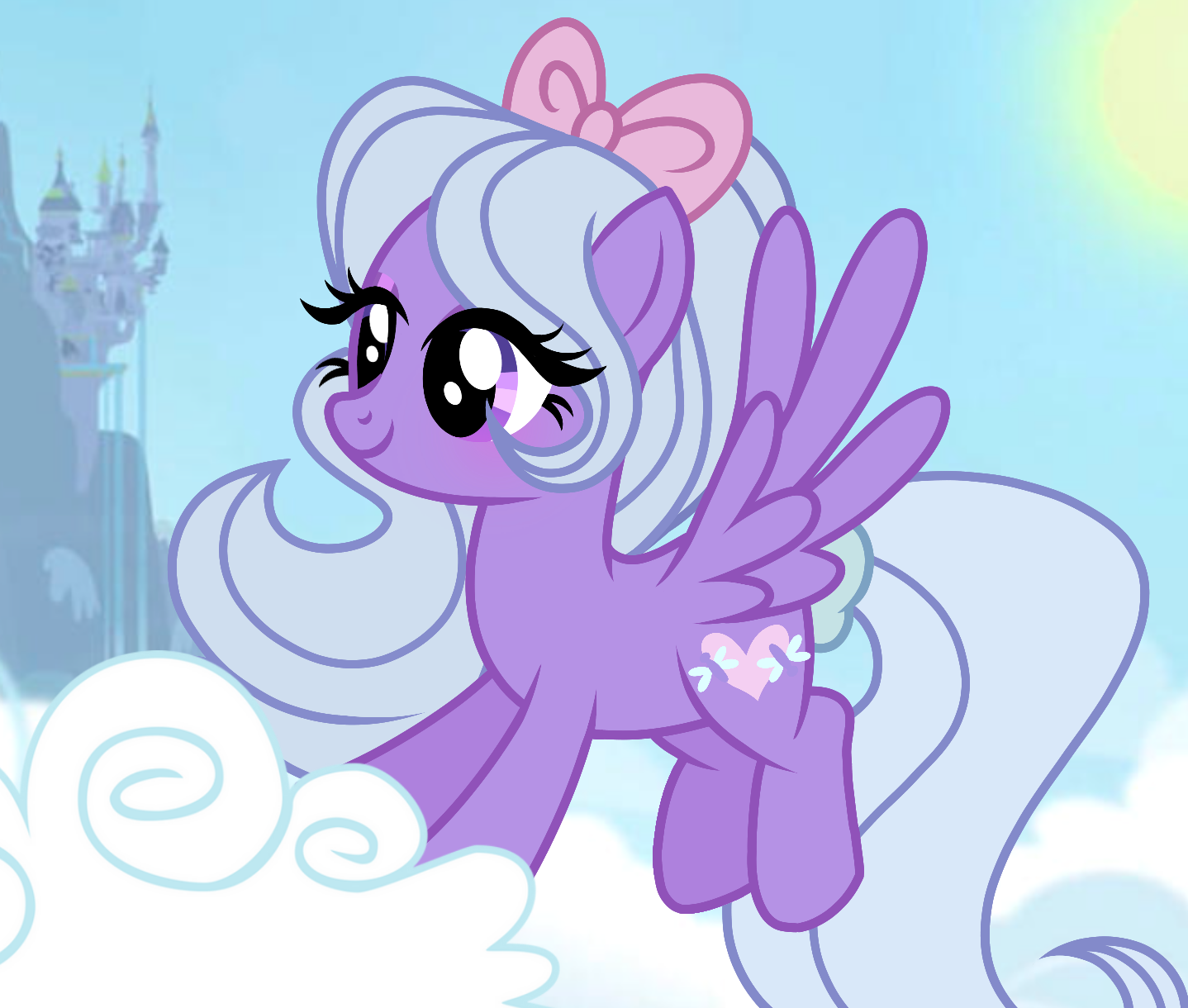 #3451704 - safe, artist:cstrawberrymilk, oc, oc only, oc:lavender skies (cstrawberrymilk ...