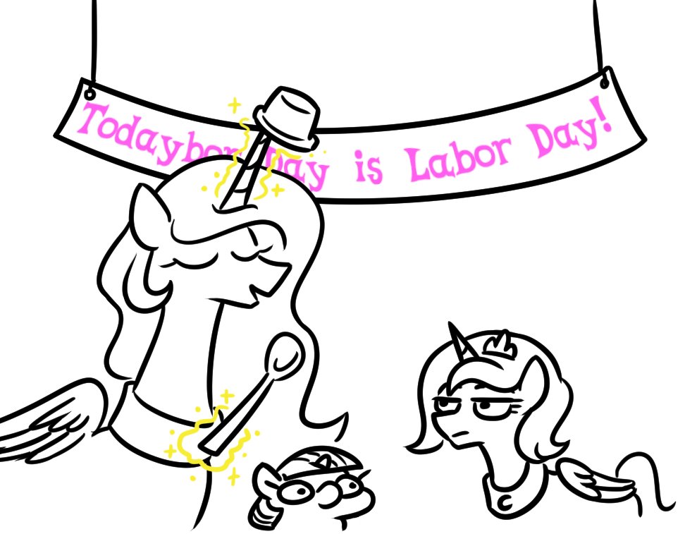 #3435556 - safe, artist:jargon scott, princess luna, twilight sparkle ...