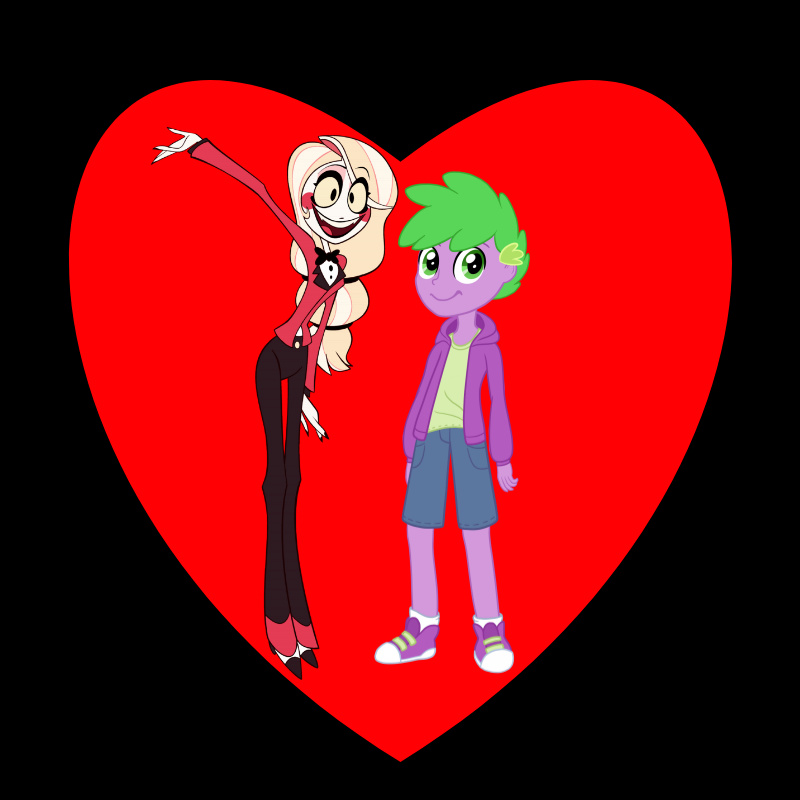 #3435892 - safe, spike, human, equestria girls, g4, charlie morningstar ...