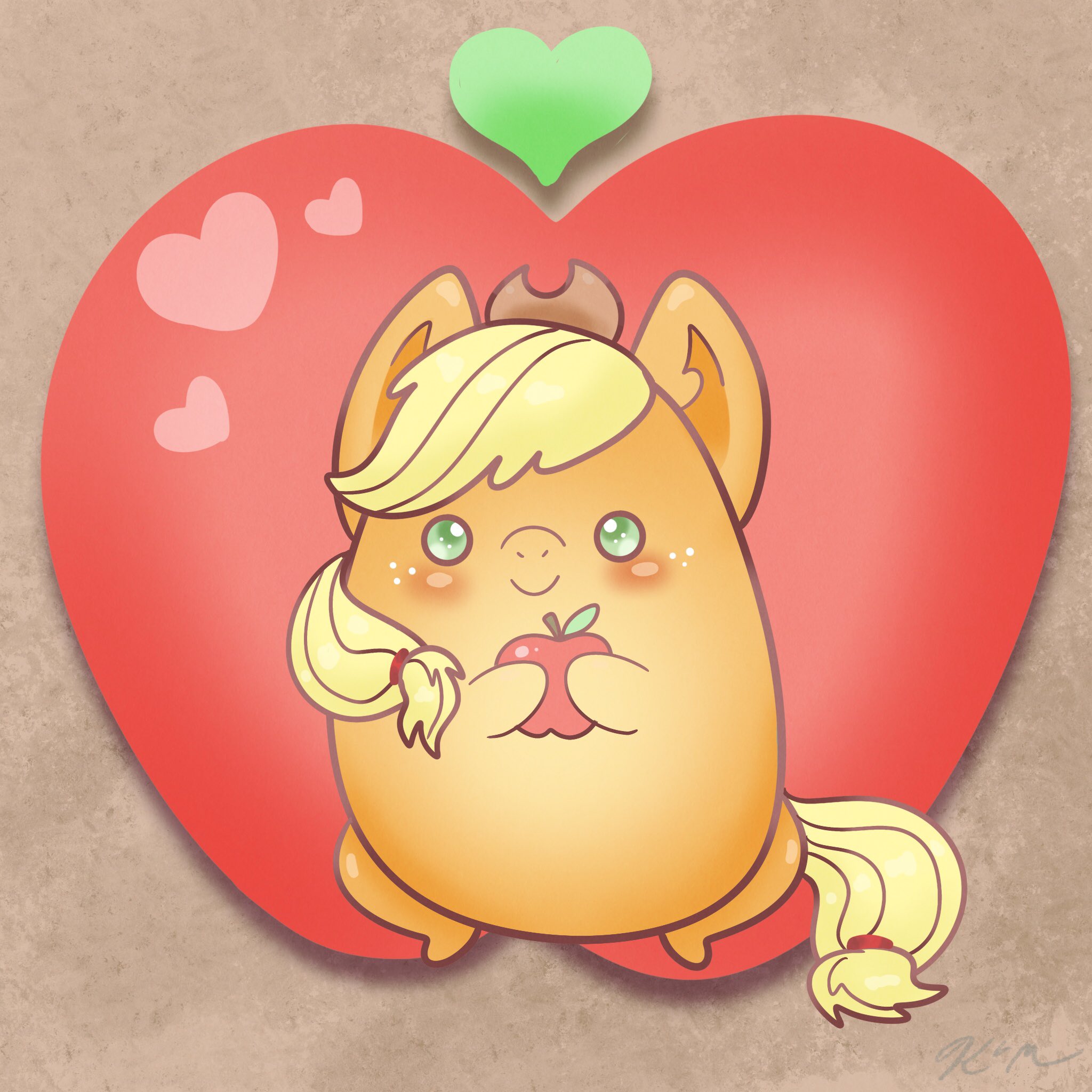 #3439053 - safe, artist:catscratchpaper, applejack, earth pony, pony ...