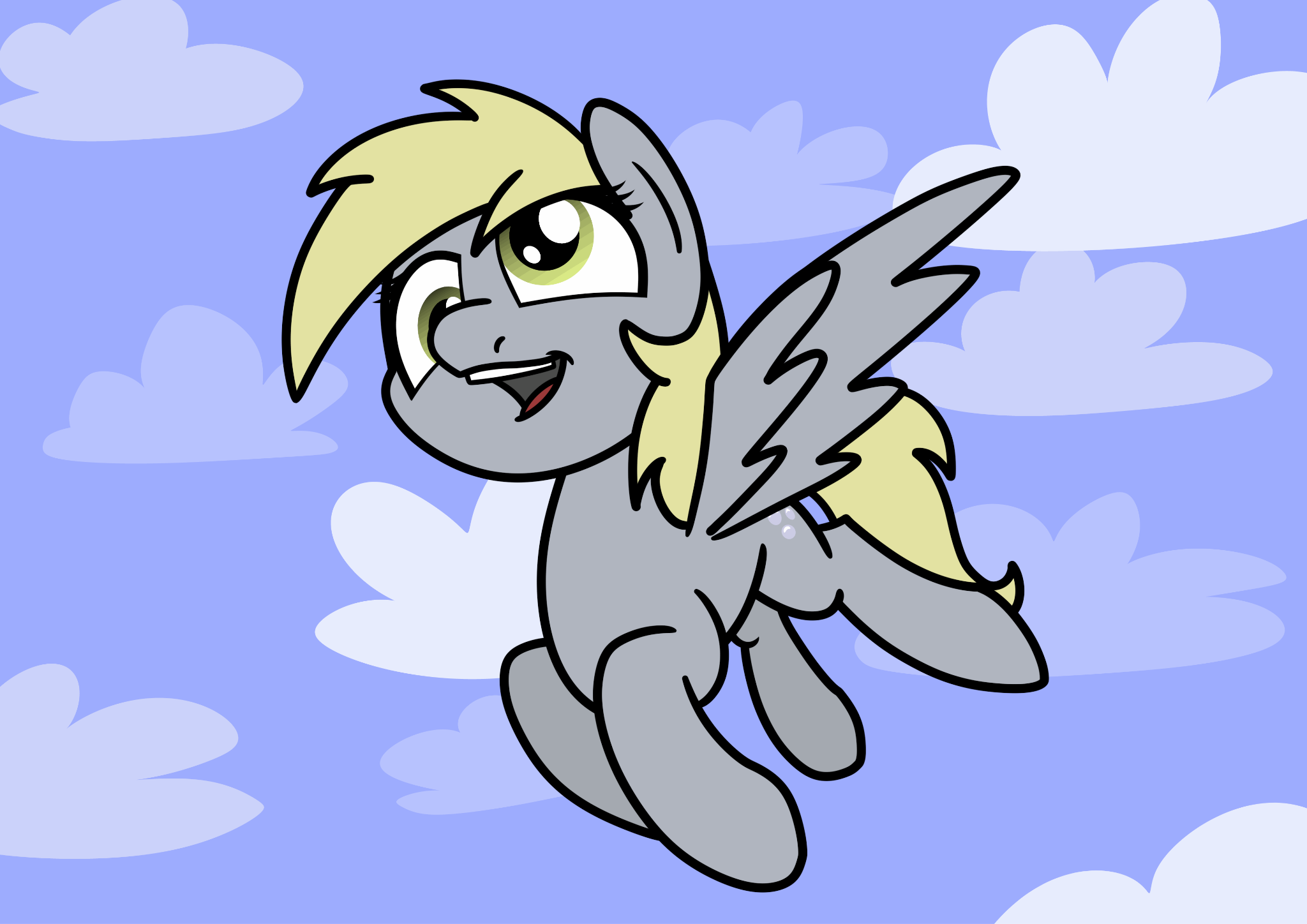 #3524304 - safe, artist:ewoudcponies, derpy hooves, pegasus, pony, g4 ...