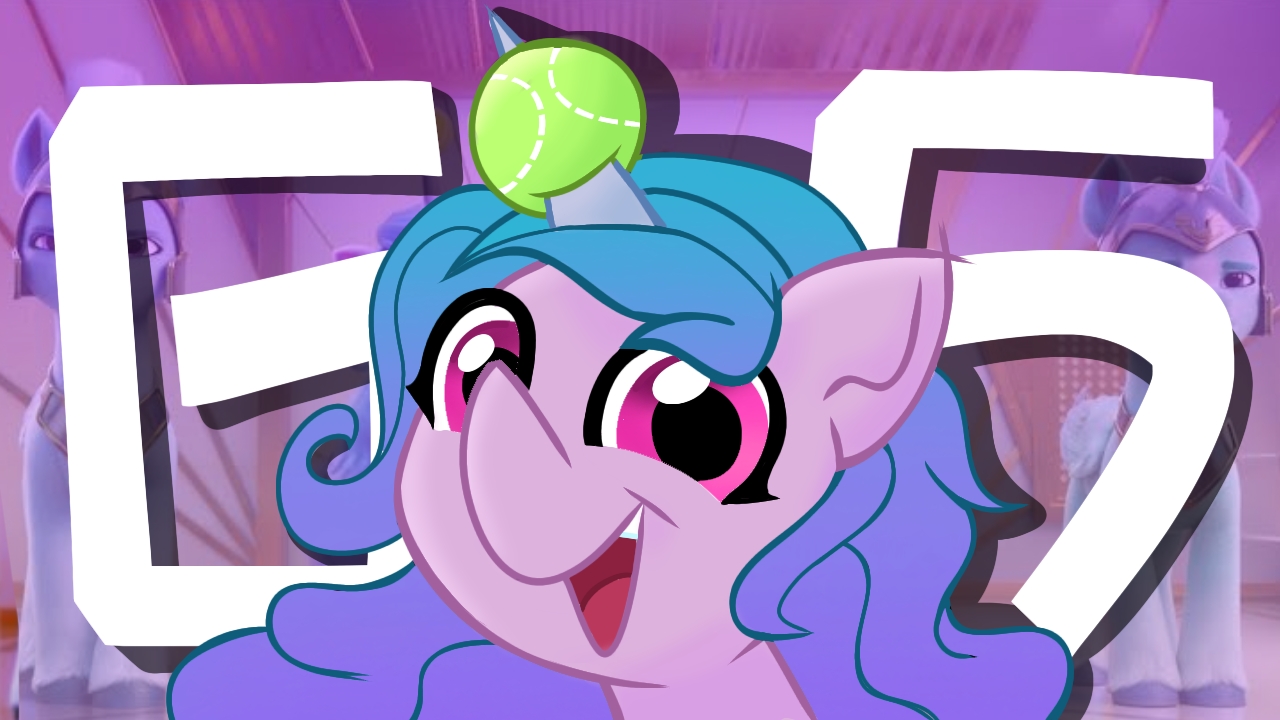 #3525520 - safe, artist:fraciss, izzy moonbow, g5, ball, happy new year ...