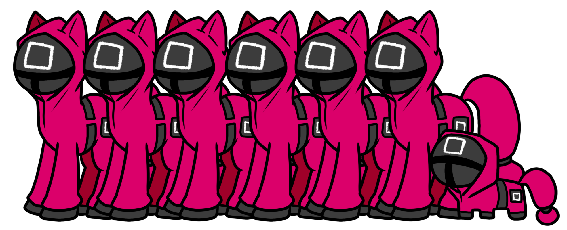 #3528062 - safe, artist:paperbagpony, oc, oc:paper bag, clothes, mask ...