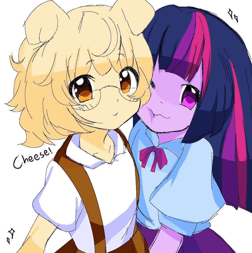 #3528842 - safe, artist:catcel, twilight sparkle, oc, oc:catcel, human ...