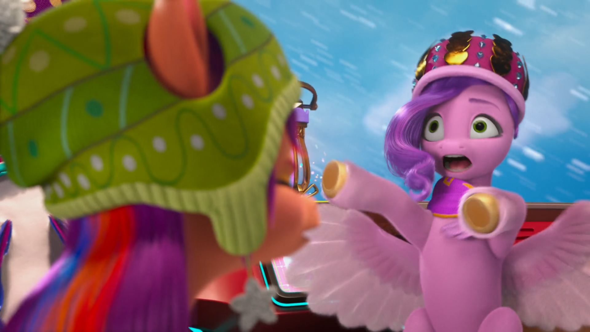 #3530006 - safe, screencap, pipp petals, sunny starscout, earth pony ...