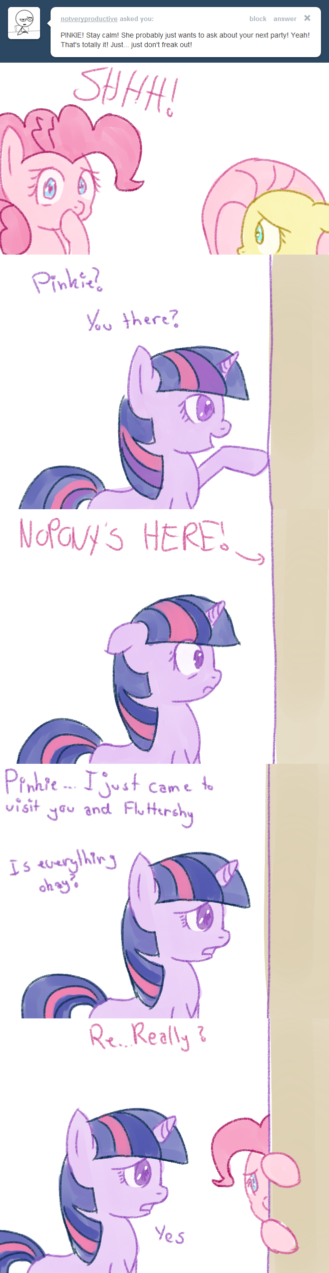 #3530789 - safe, artist:speccysy, fluttershy, pinkie pie, twilight sparkle, earth pony, pegasus ...