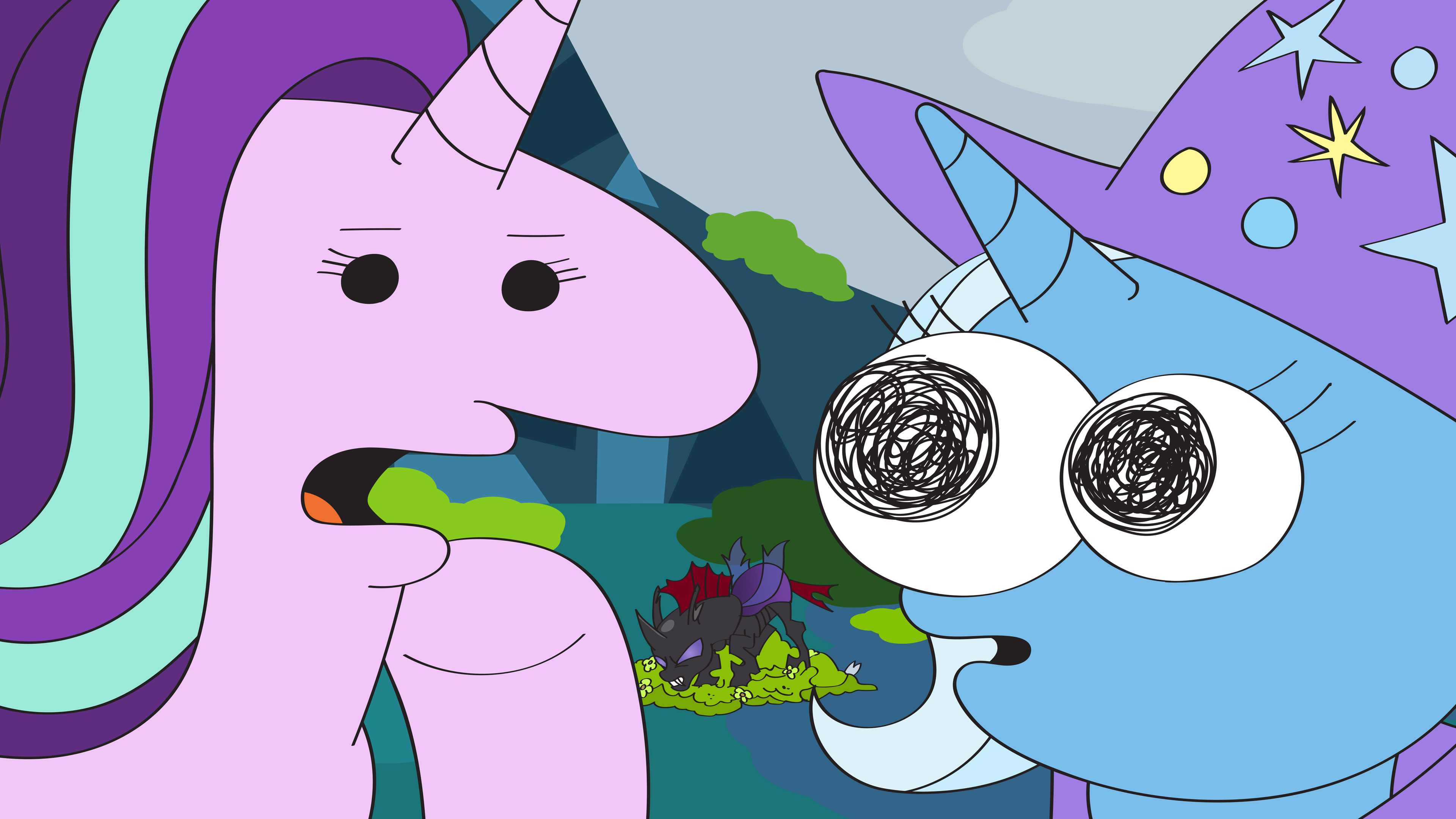 #3531073 - safe, artist:anonymousandrei, derpibooru exclusive, pharynx ...