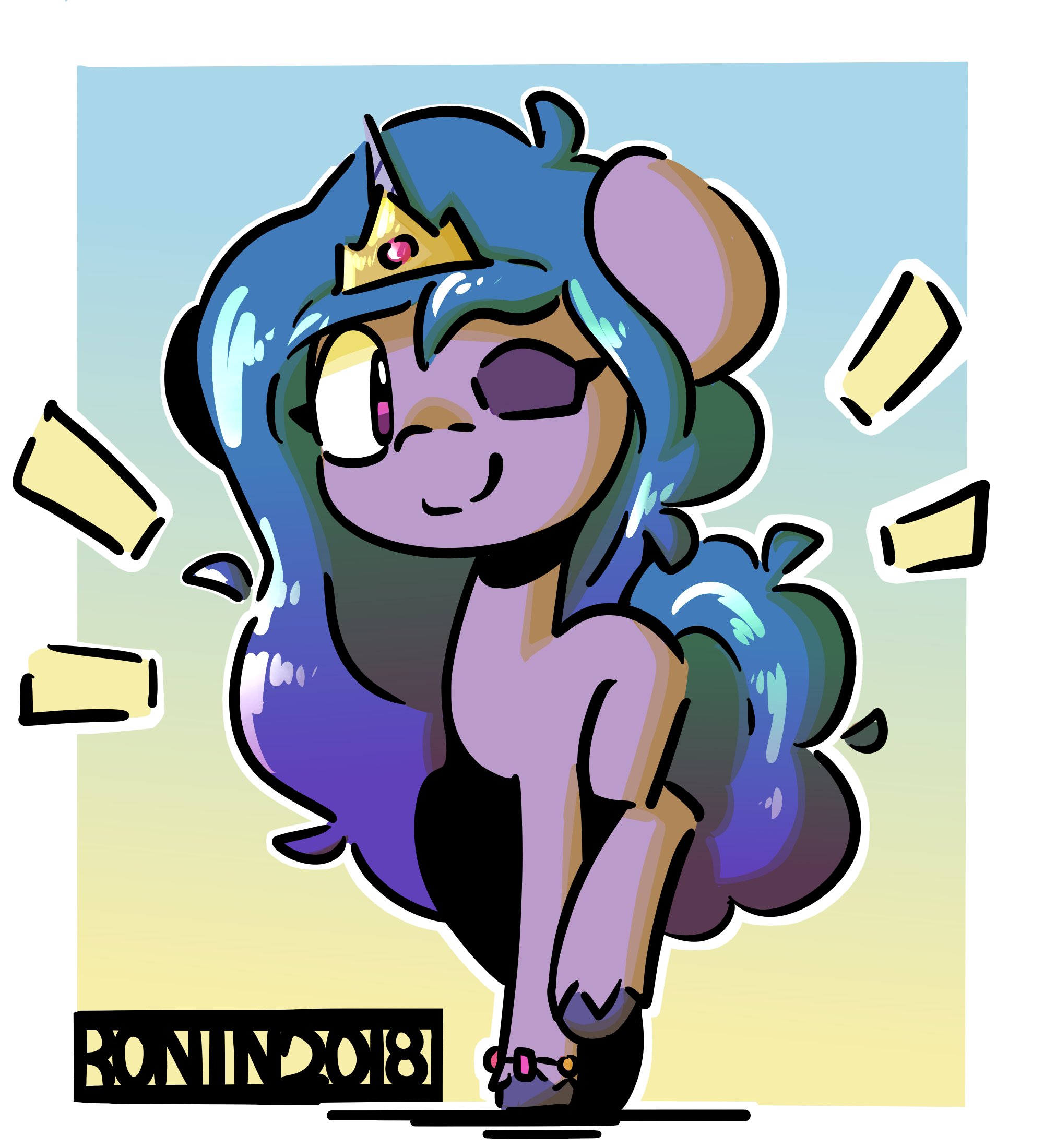 #3533811 - safe, artist:ronin20181, izzy moonbow, pony, unicorn, g5 ...