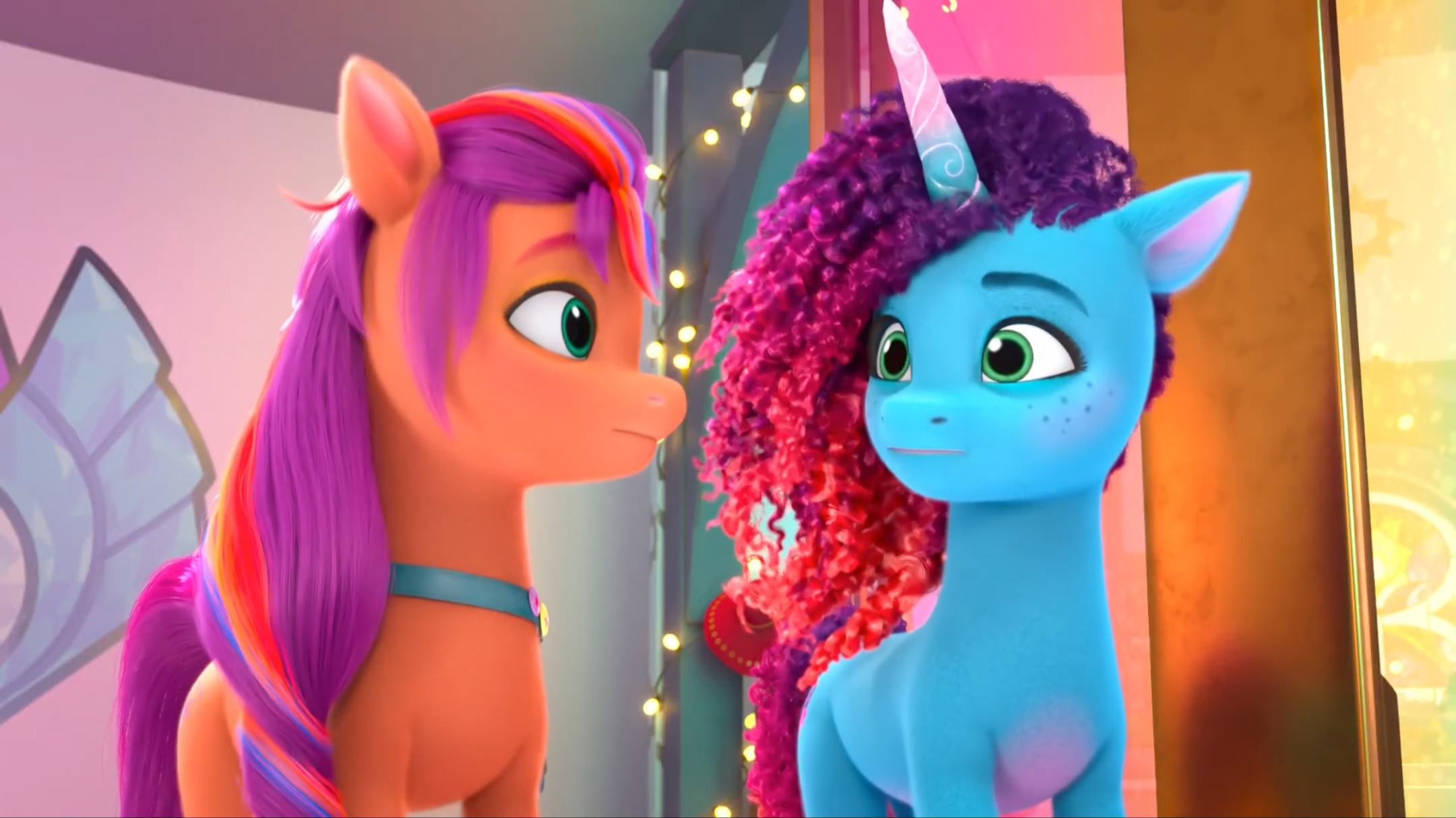 #3536121 - safe, screencap, misty brightdawn, sunny starscout, earth ...