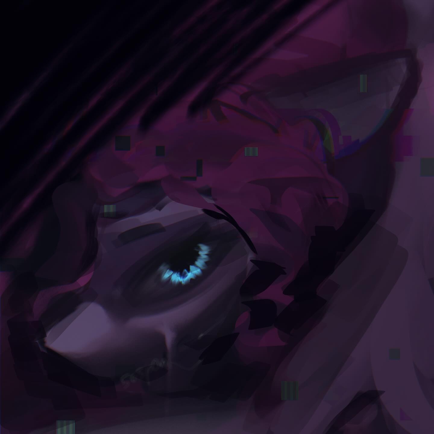 #3537398 - safe, artist:505p0ni, pinkie pie, pony, g4, creepy, female ...