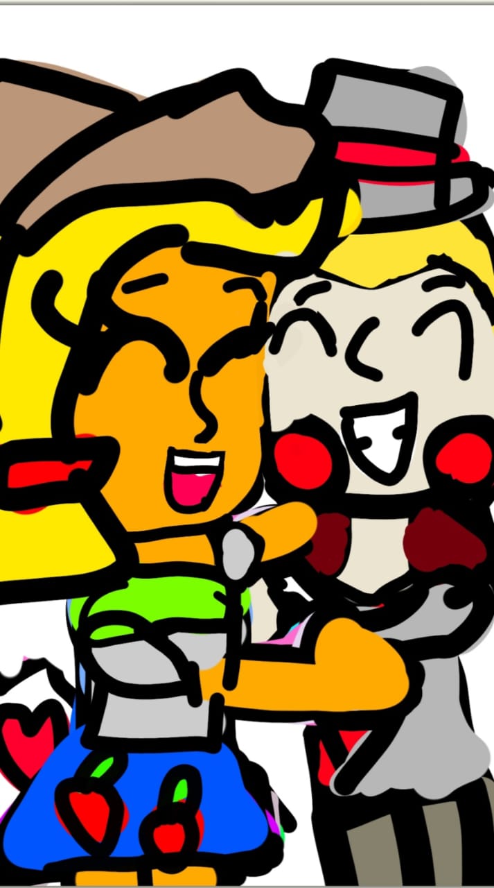 #3520177 - safe, artist:gab_eka(gabyshevakata), applejack, angel, demon ...