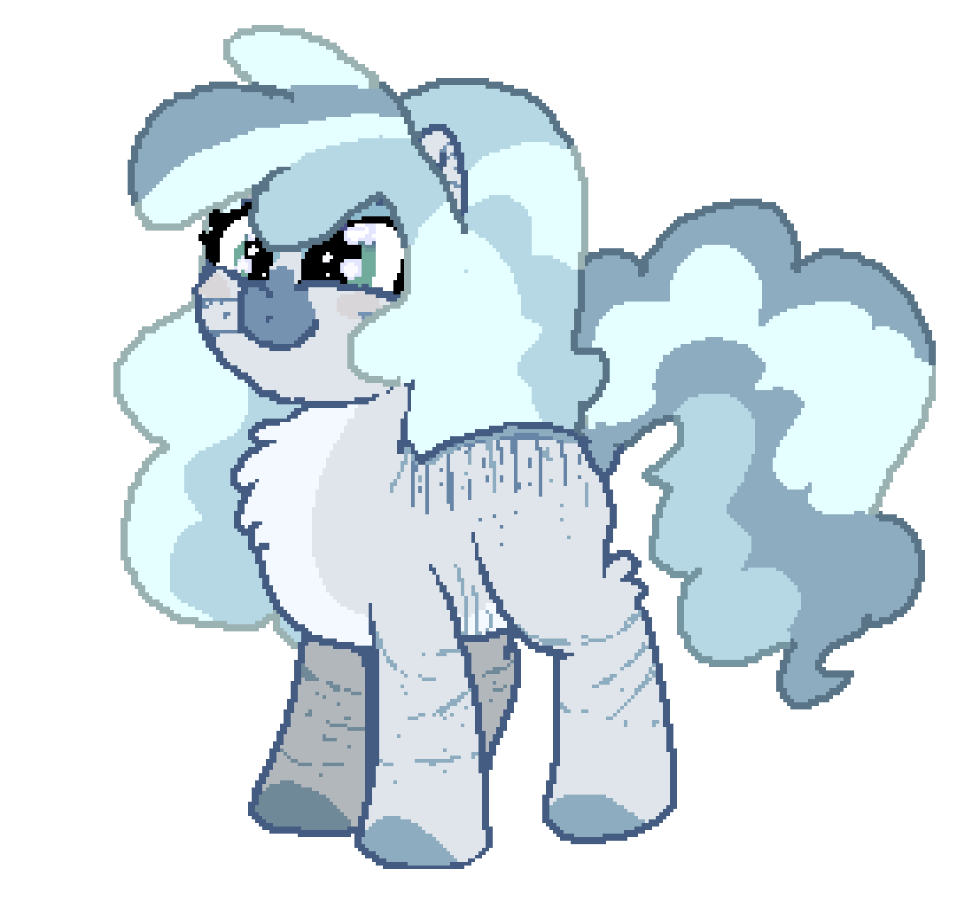 #3538581 - safe, artist:nyansockz, oc, oc only, oc:zafiro, hybrid ...