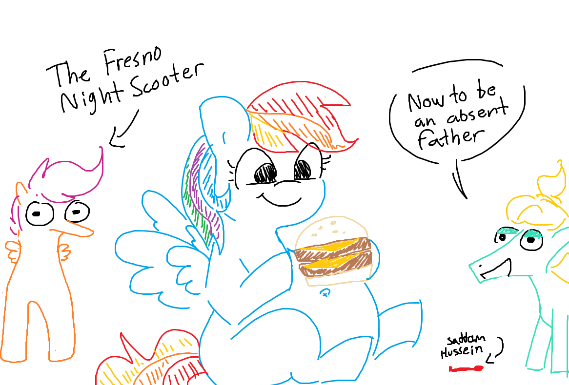 #3538699 - safe, artist:tjpones, rainbow dash, scootaloo, zephyr breeze ...