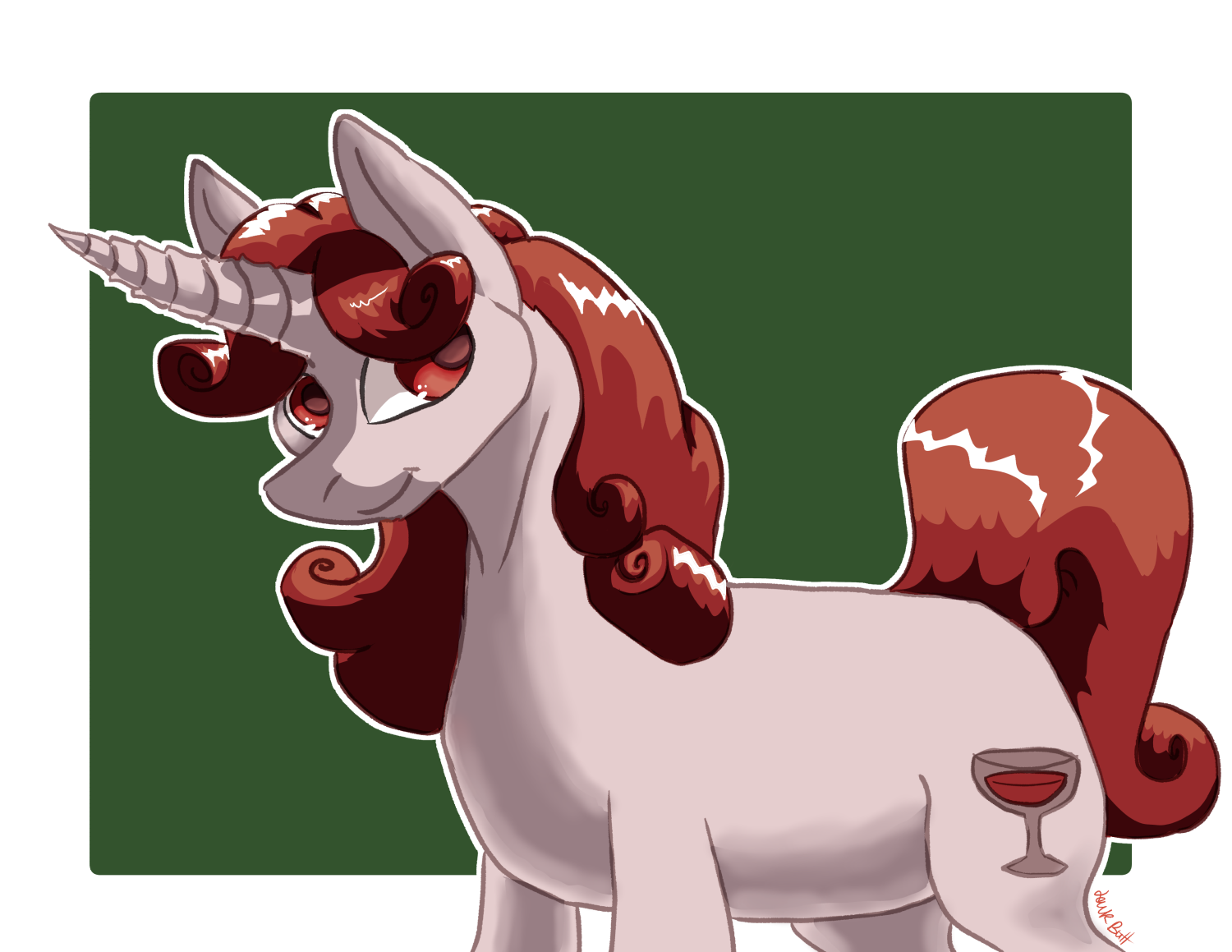 #3521128 - semi-grimdark, artist:lawkbutt, oc, oc only, pony, undead ...