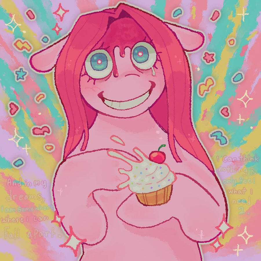 #3522523 - semi-grimdark, artist:ariariari.png, pinkie pie, earth pony ...