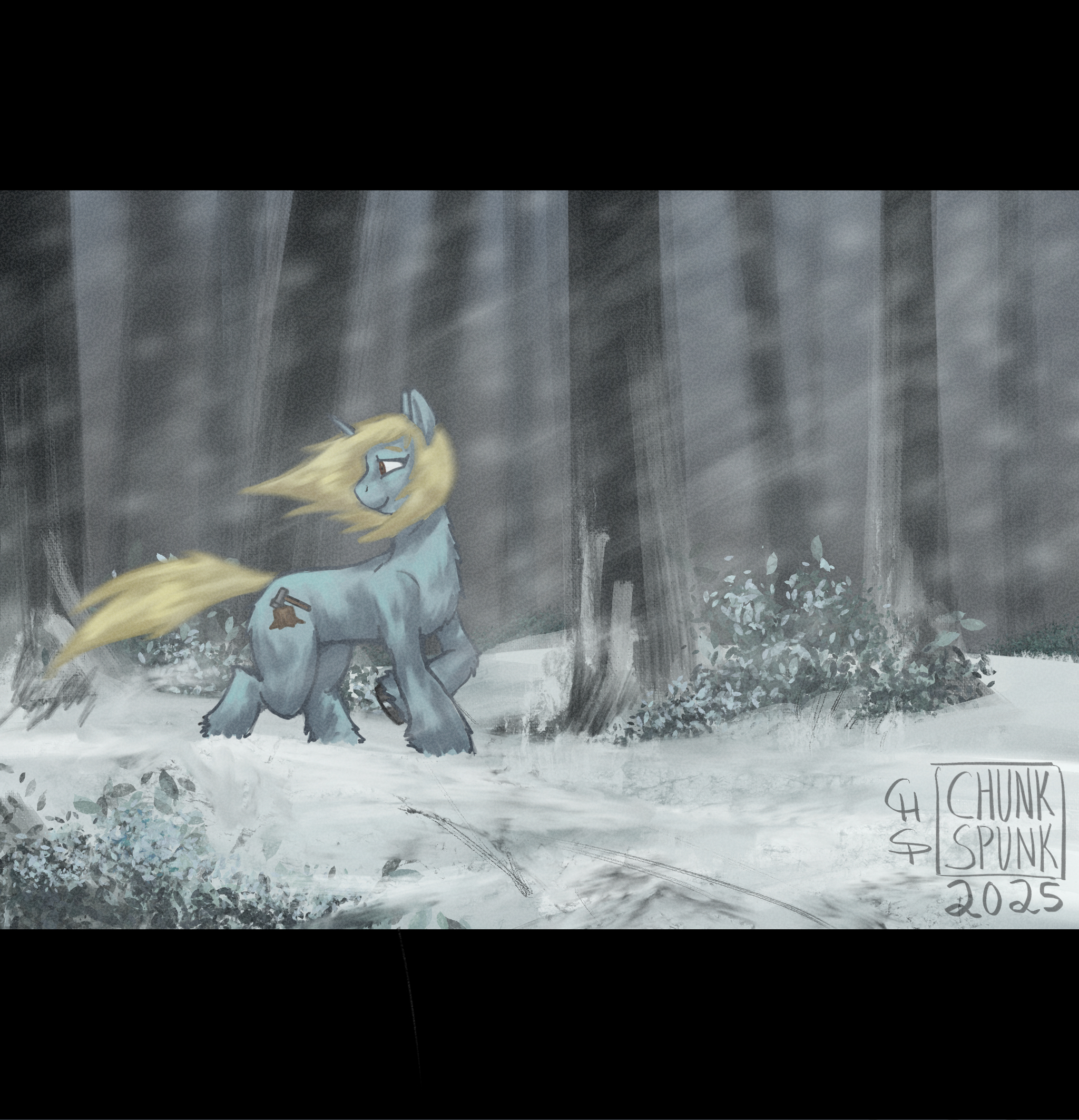 #3522930 - safe, artist:chunk_spunk, oc, oc only, unnamed oc, pony ...