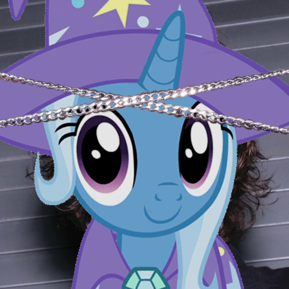 #3730984 - safe, edit, trixie, pony, g4, album cover, cameron winter ...