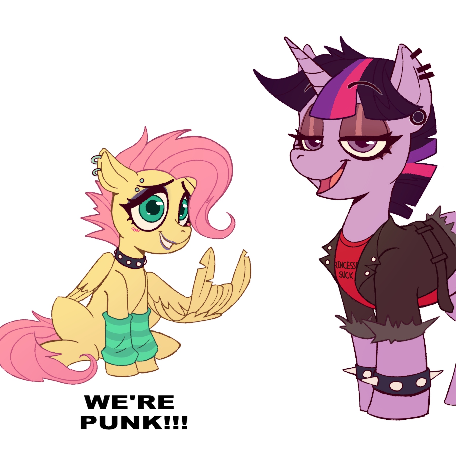 #3540099 - safe, artist:bullyet, fluttershy, twilight sparkle, pegasus ...